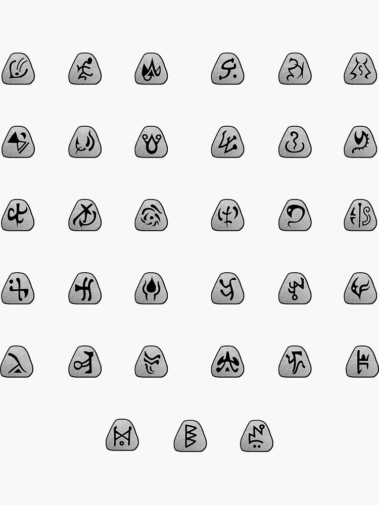 "D2 Rune mega pack" Sticker for Sale by LinkupGaming | Redbubble
