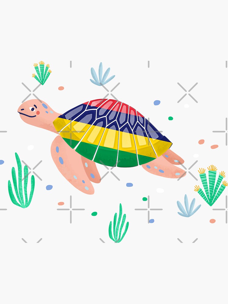 "Mauritius Turtle , Mauritius gift , Mauritius womens , Mauritius mens ...
