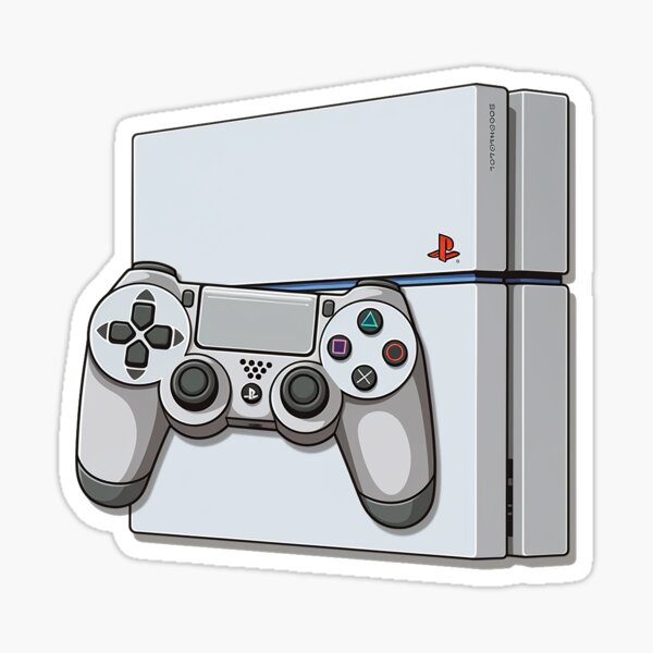 "playstation console" Sticker for Sale by earthlymermaid | Redbubble