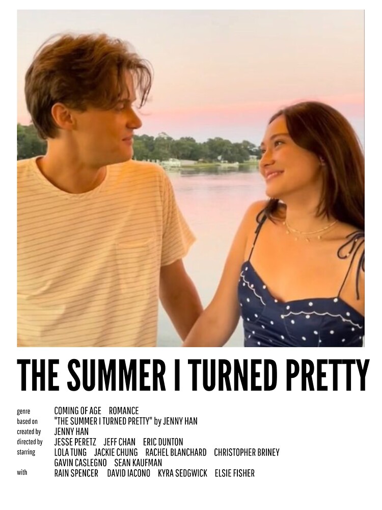 "the summer i turned pretty movie poster" Sticker for Sale by gaia ...