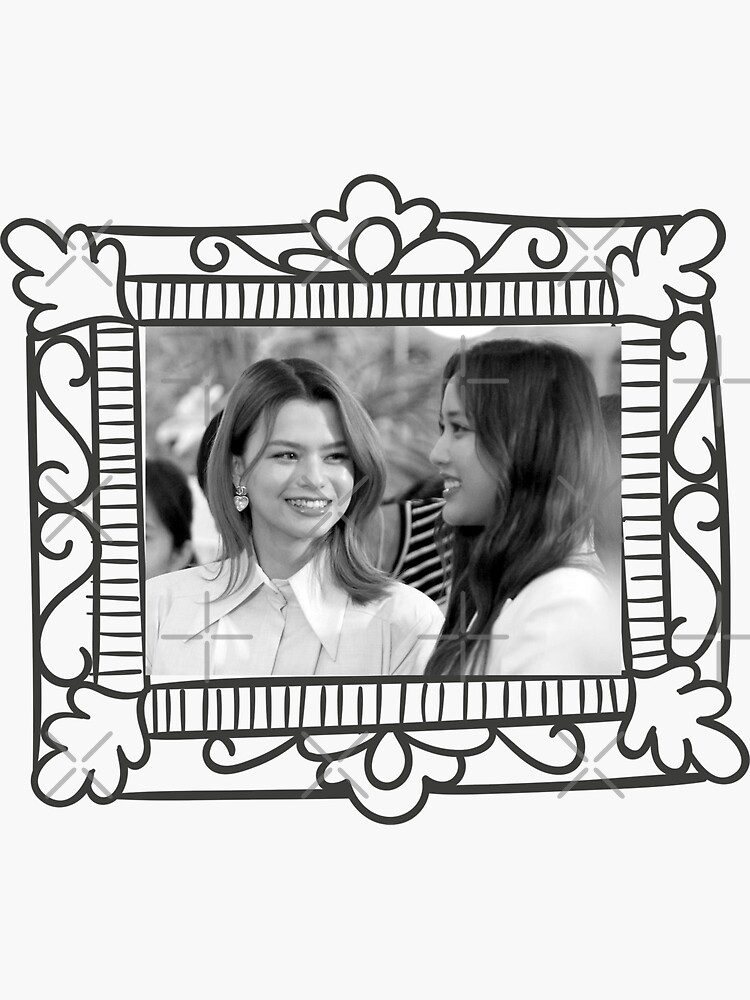 "FreenBecky cute frame" Sticker for Sale by girlslove | Redbubble