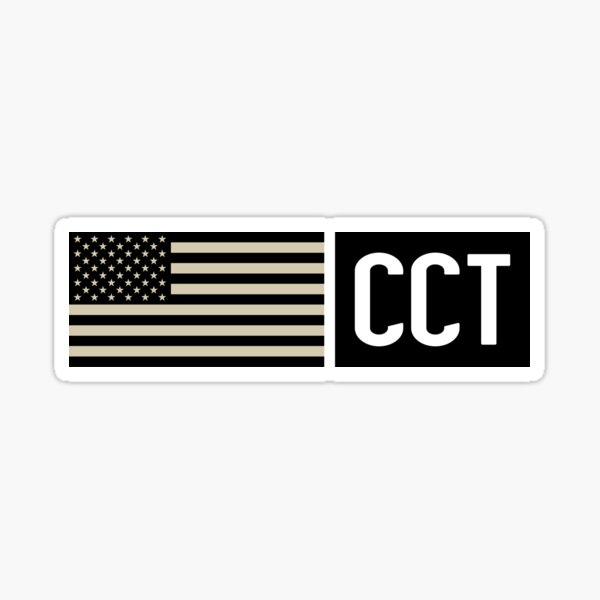 "Military: CCT" Sticker for Sale by MilitaryCandA | Redbubble