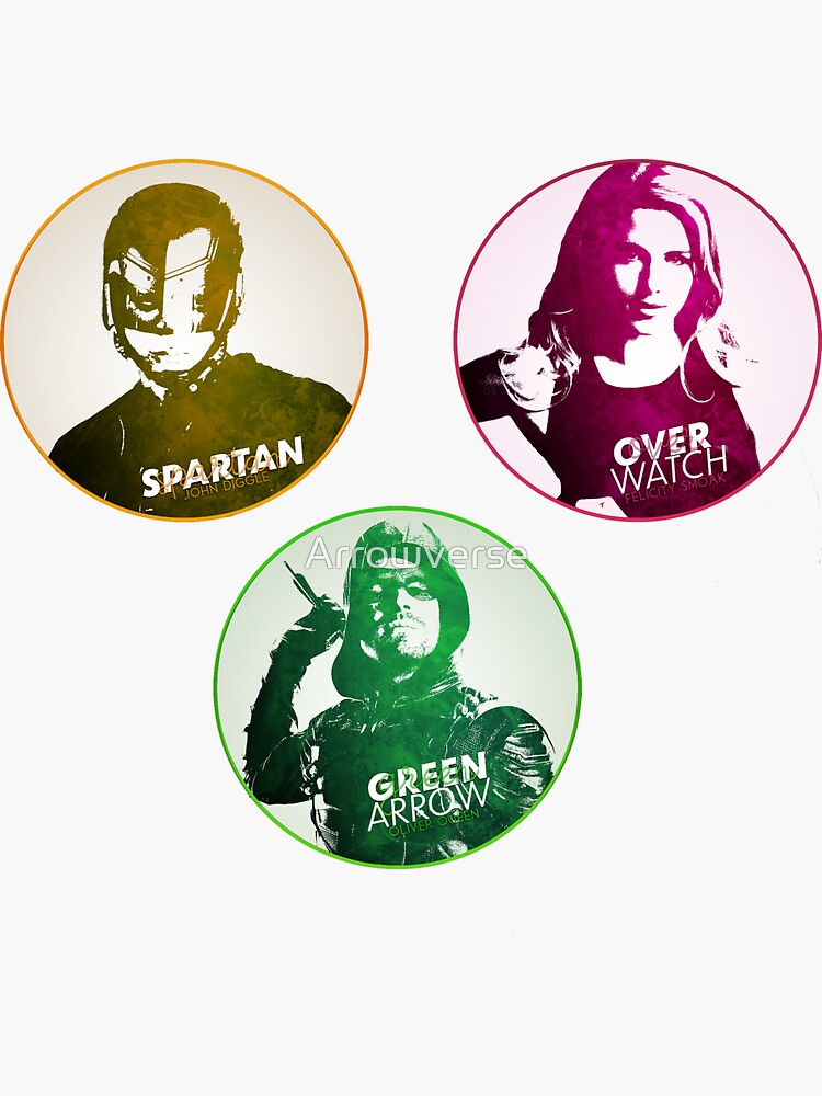 "OTA -ARROW" Sticker for Sale by Arrowverse | Redbubble