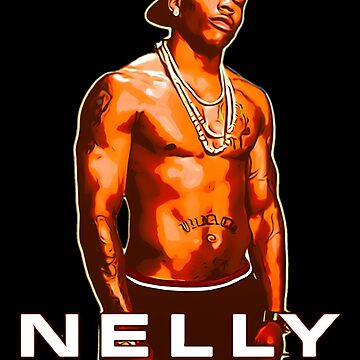 "nelly - Nelly Rapper" Sticker for Sale by ArtClothesmack | Redbubble