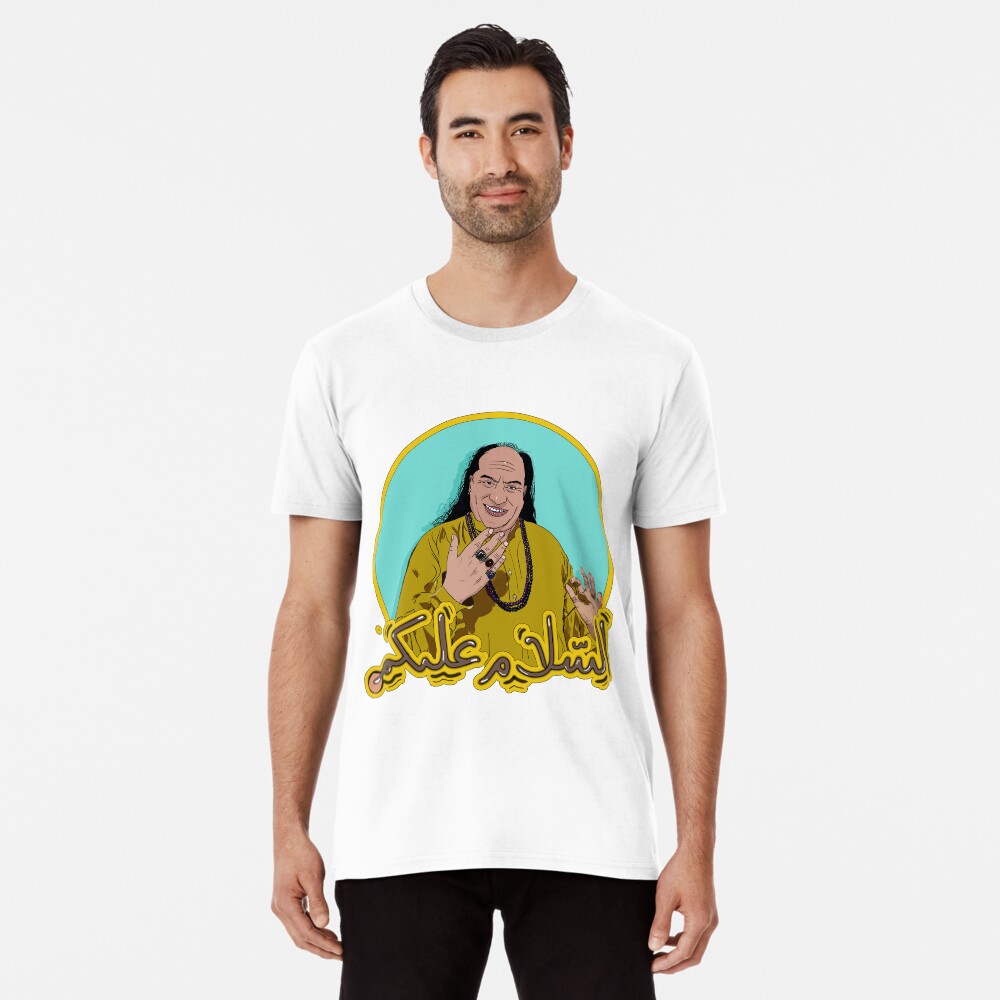 "Chahat Fateh Ali Khan's Salam" Sticker for Sale by zjsf | Redbubble