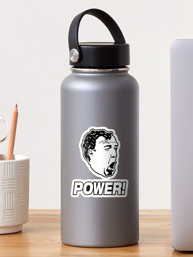 "Jeremy Clarkson POWERRR face " Sticker for Sale by exnyzcysml11 ...