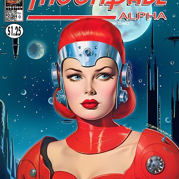 "Moonbabe Alpha 1" Art Print for Sale by Scriptron | Redbubble