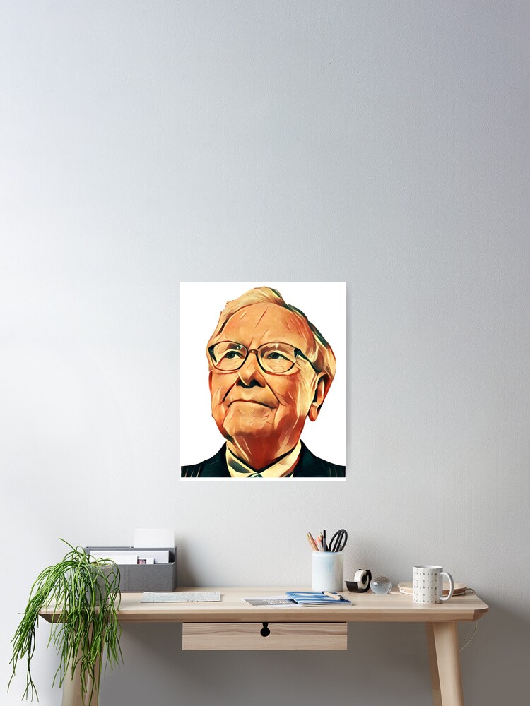 "warren-buffett" Poster for Sale by eoghan-copp | Redbubble