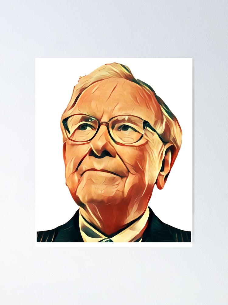 "warren-buffett" Poster for Sale by eoghan-copp | Redbubble