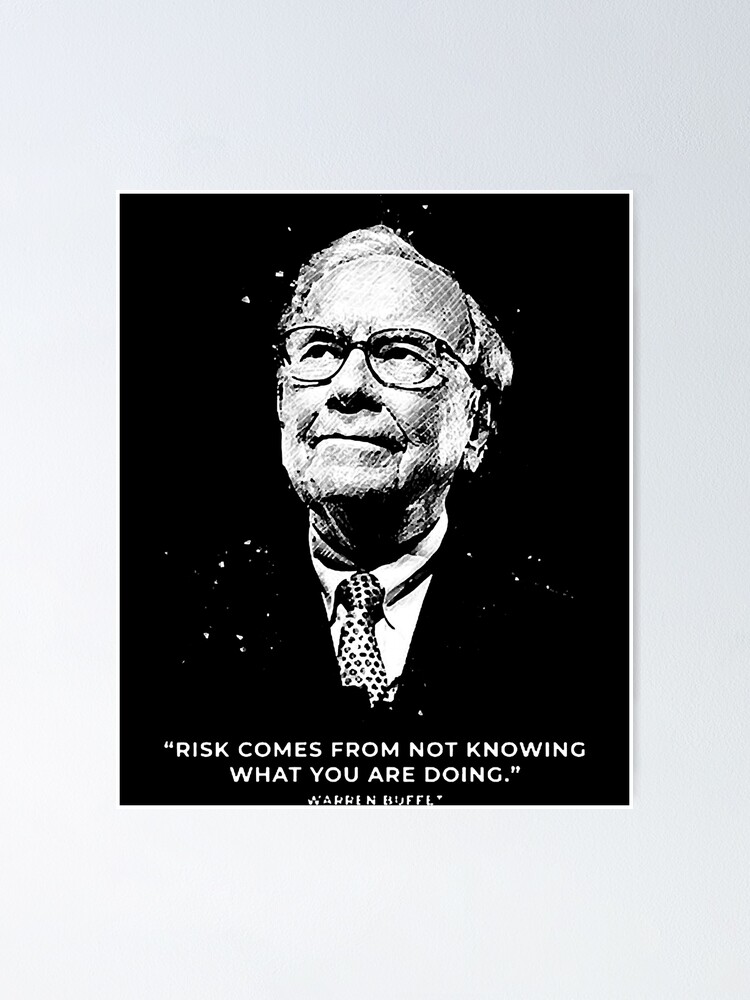 "Warren Buffett " Poster for Sale by madina-carmack | Redbubble