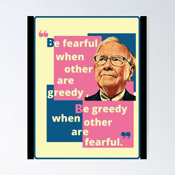 "Warren Buffett " Poster for Sale by madina-carmack | Redbubble