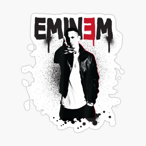 "Eminem" Sticker for Sale by DonatDesrosi | Redbubble