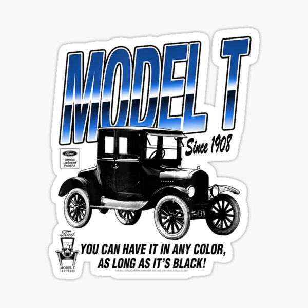 "Ford Model " Sticker for Sale by EmmanuVaillanco | Redbubble