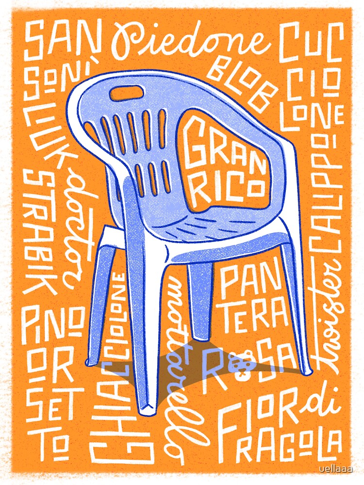 "Italian summer - Gelati" Sticker for Sale by uellaaa | Redbubble