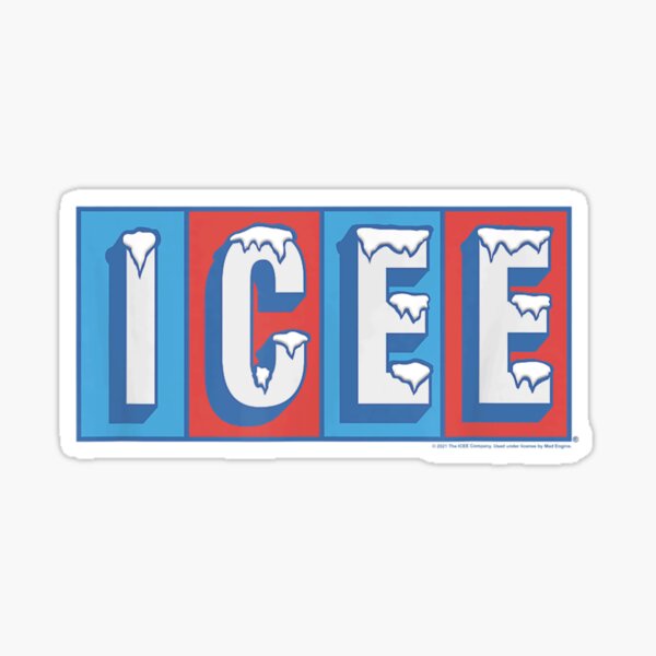 "ICEE " Sticker for Sale by VerneyDupuis | Redbubble