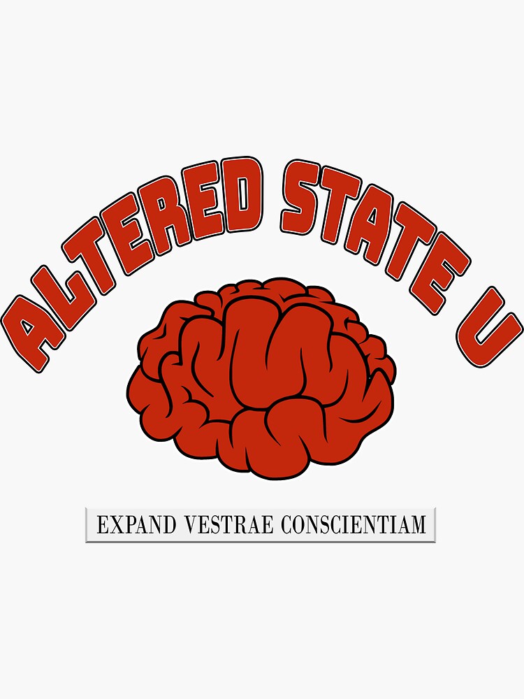 "Altered State U Logo" Sticker for Sale by henrynelsonks | Redbubble