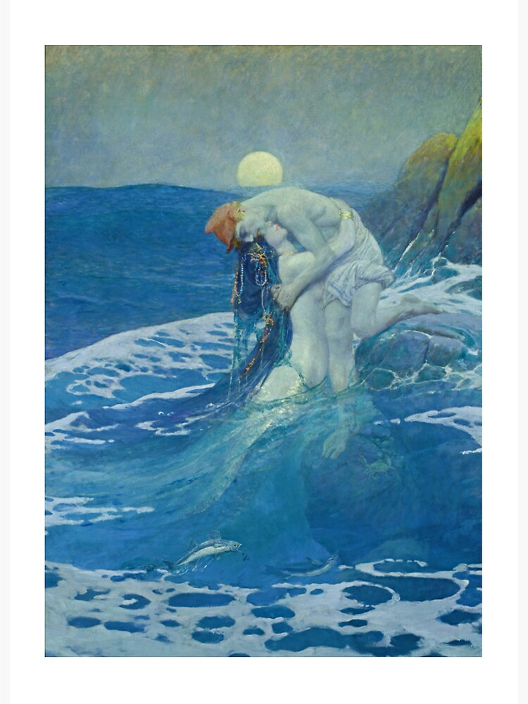 "The Mermaid by Howard Pyle" Art Board Print for Sale by EtherealAmour | Redbubble