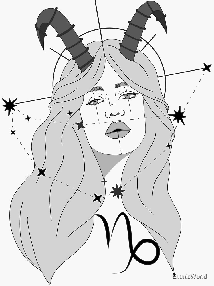 Capricorn zodiac drawing 60 photos - Youhoroscope.com