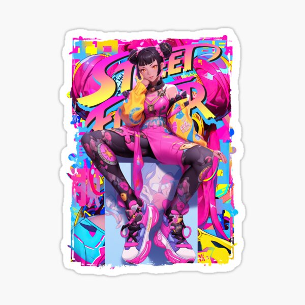 "JURI HAN STREET GIRL - STREET FIGHTER | Anime Graffiti Style Video ...