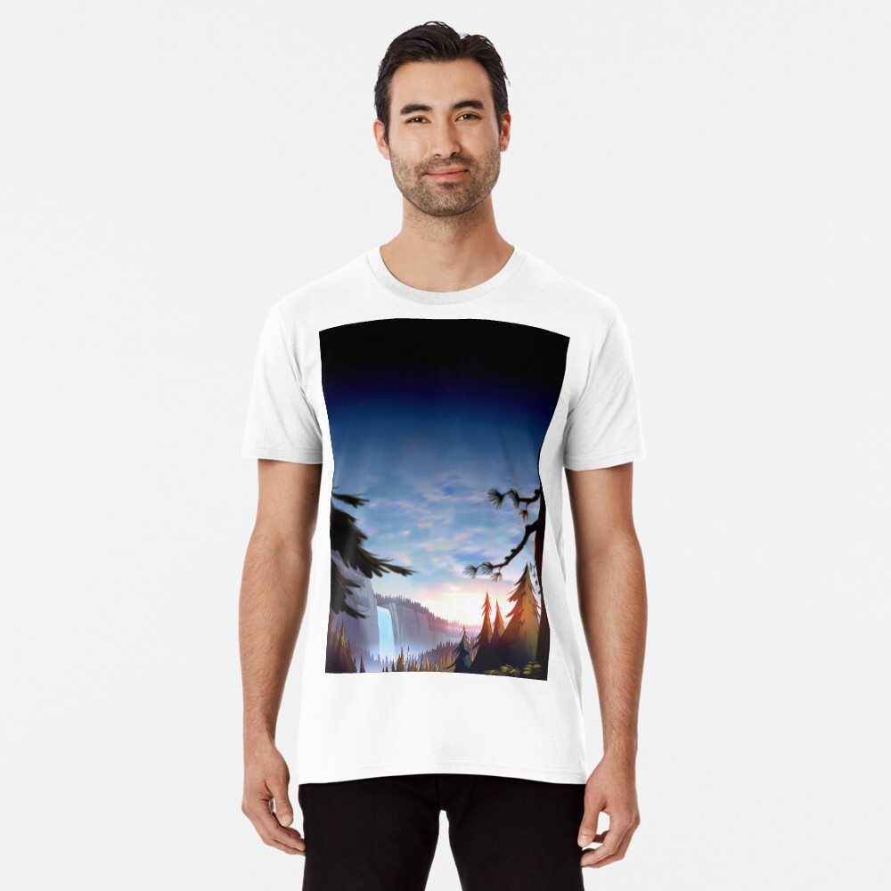 "Gravity Falls Forest" Art Print for Sale by Rumdo | Redbubble