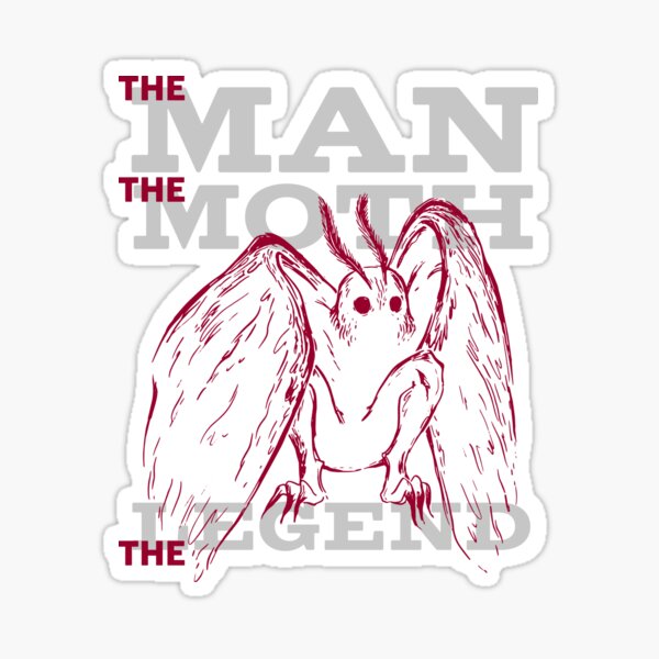 "The man the moth the legend - Funny Mothman Cryptid Cryptozoology ...