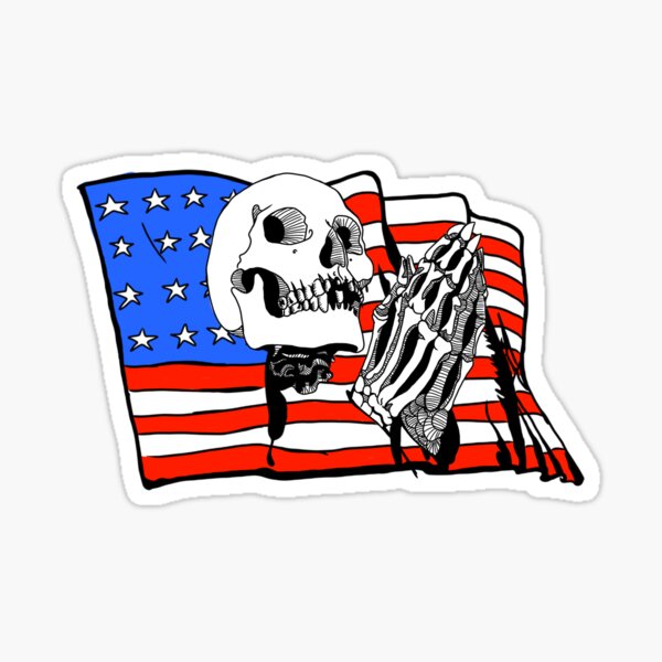 "murica 2" Sticker for Sale by Loudnwierd | Redbubble