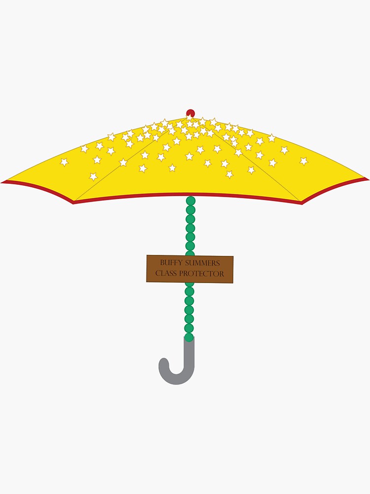 "Buffy Summers, Class Protector" Sticker for Sale by thefeminique ...