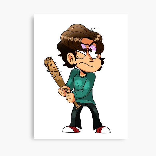 "Stranger Things Steve Harrington Cartoon" Canvas Print by Jrgoyette ...