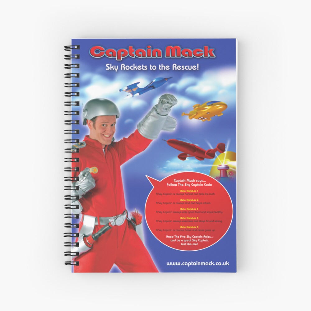 "Sky Captain Code Poster - Captain Mack" Sticker for Sale by ...