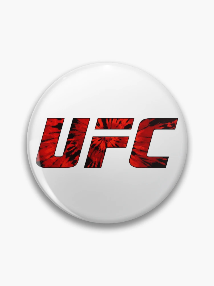 UFC Logo Red Spiral Tie Dye Pin for Sale by Kyul was here Redbubble