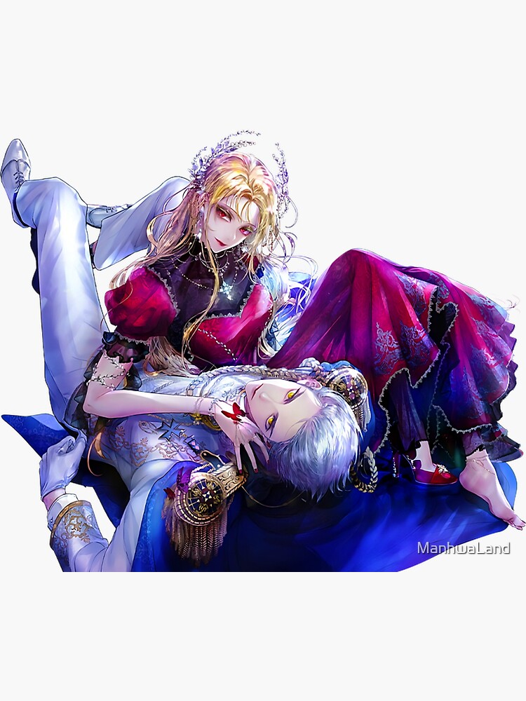 " How to Protect the Heroine’s Older Brother - Roxana x Cassis" Sticker ...