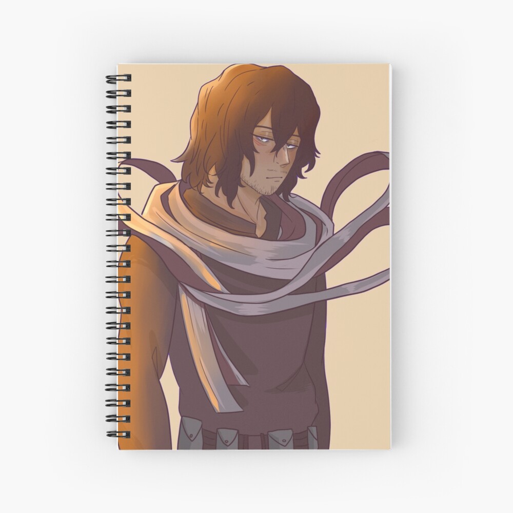 "Bnha Aizawa Shouta " Spiral Notebook by Totabo | Redbubble