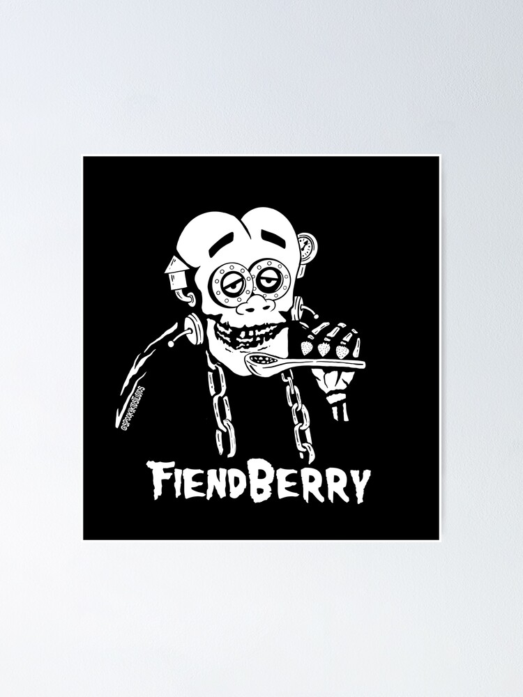 "Fiend Berry" Poster for Sale by David Gabbard | Redbubble