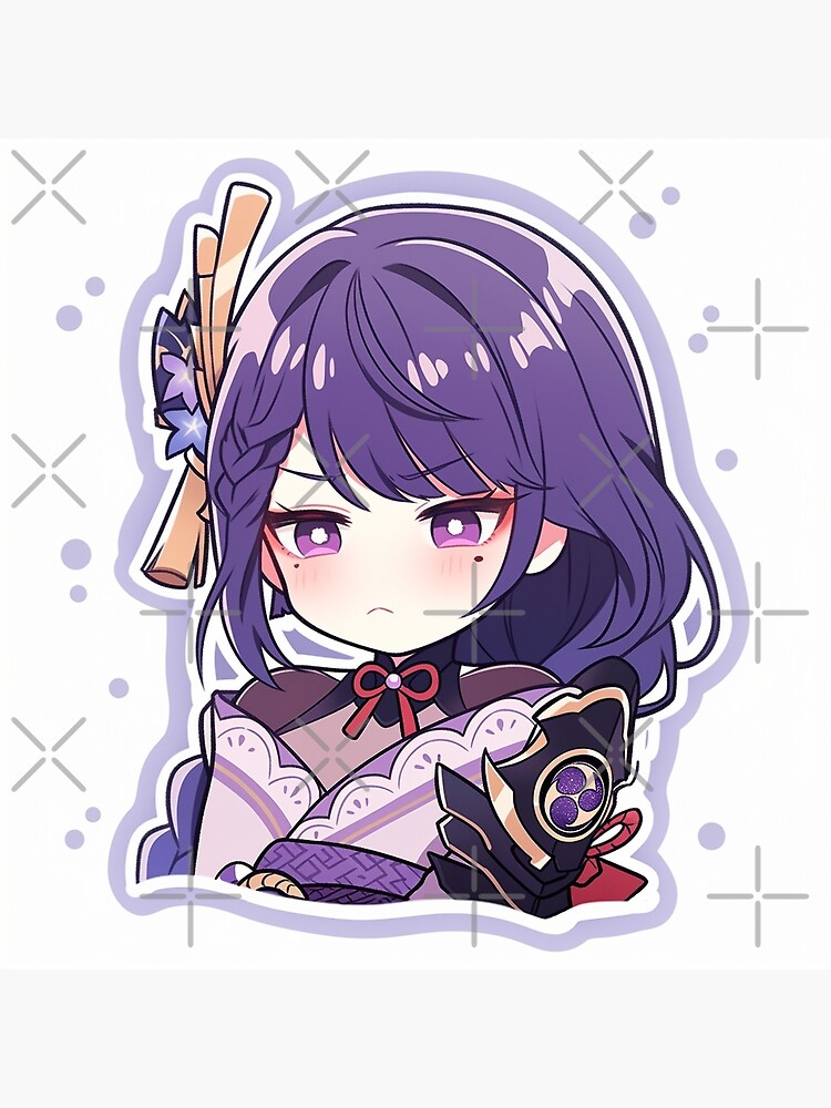 "Chibi Raiden Shogun - Genshin Impact" Photographic Print for Sale by ...