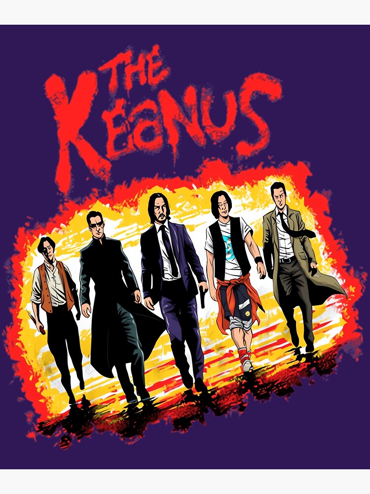 "Keanu Reeves The Keanus " Greeting Card for Sale by xhdnklaja89 ...