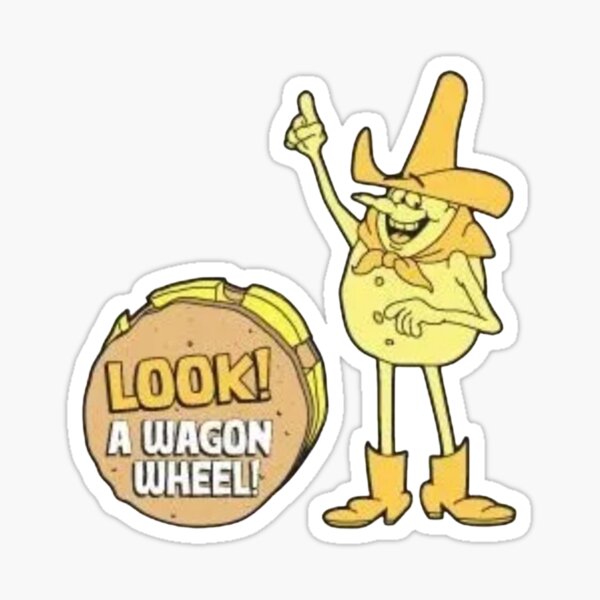 "Hankering For a Hunk of Cheese" Sticker for Sale by GenXJono | Redbubble