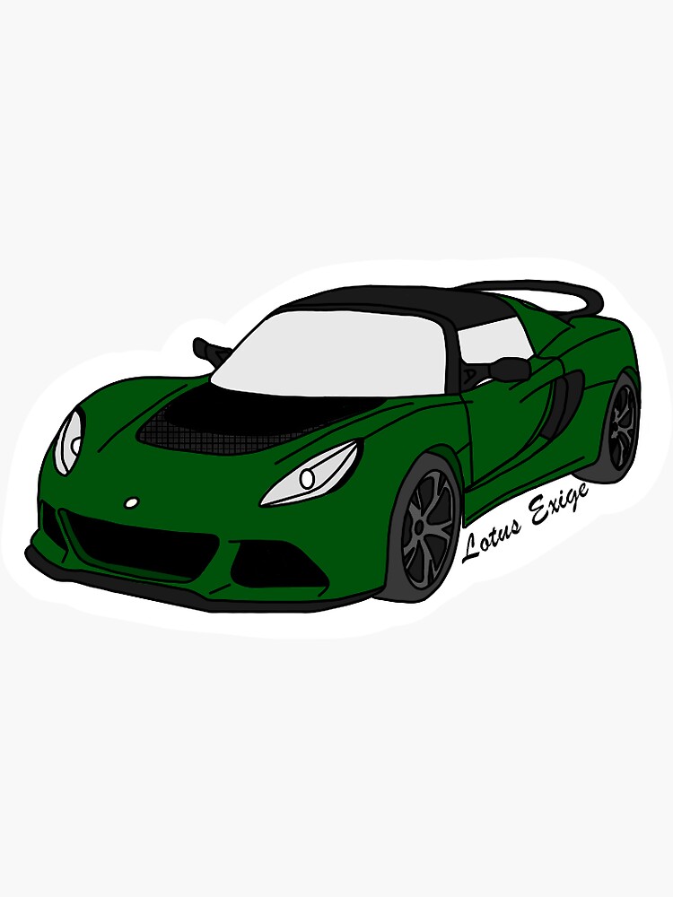 "Lotus Exige" Sticker for Sale by kelsie1120 | Redbubble