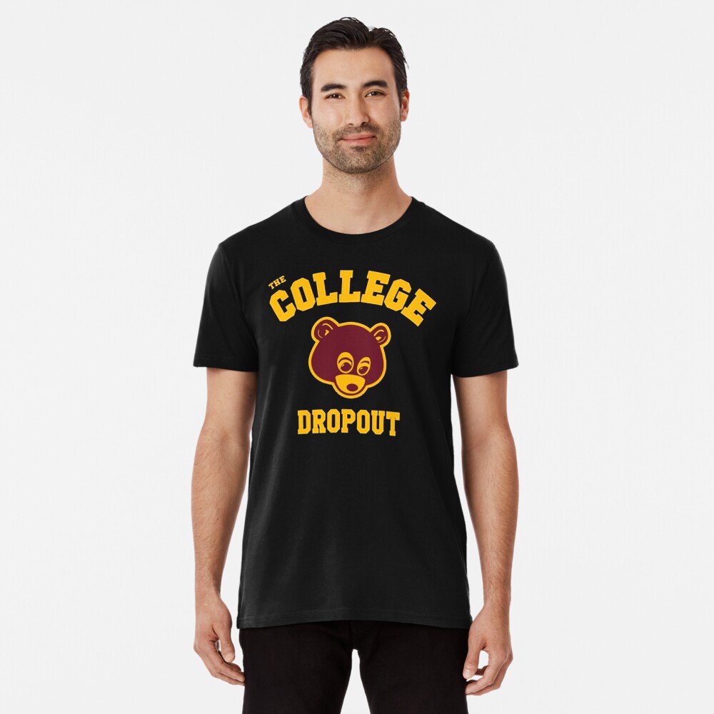 "The college dropout" Sticker for Sale by Urmyo | Redbubble