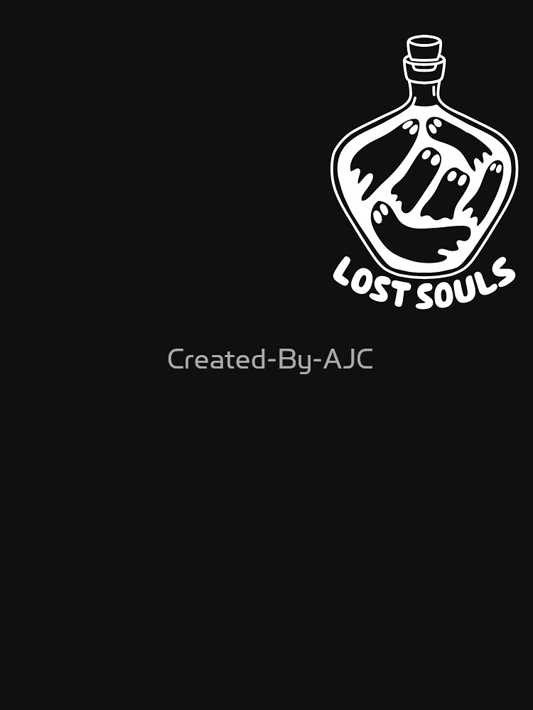 "Black Lost souls bottle" Essential T-Shirt for Sale by Created-By-AJC ...