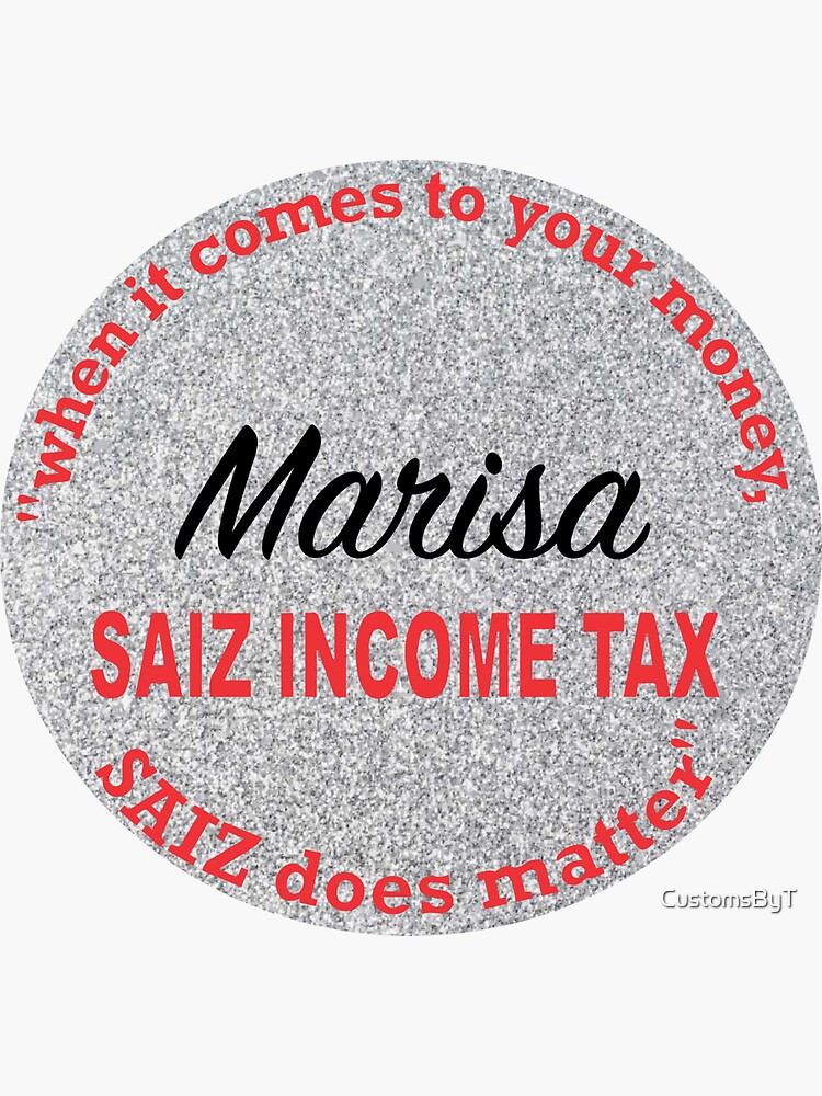 "Marisa" Sticker for Sale by CustomsByT | Redbubble
