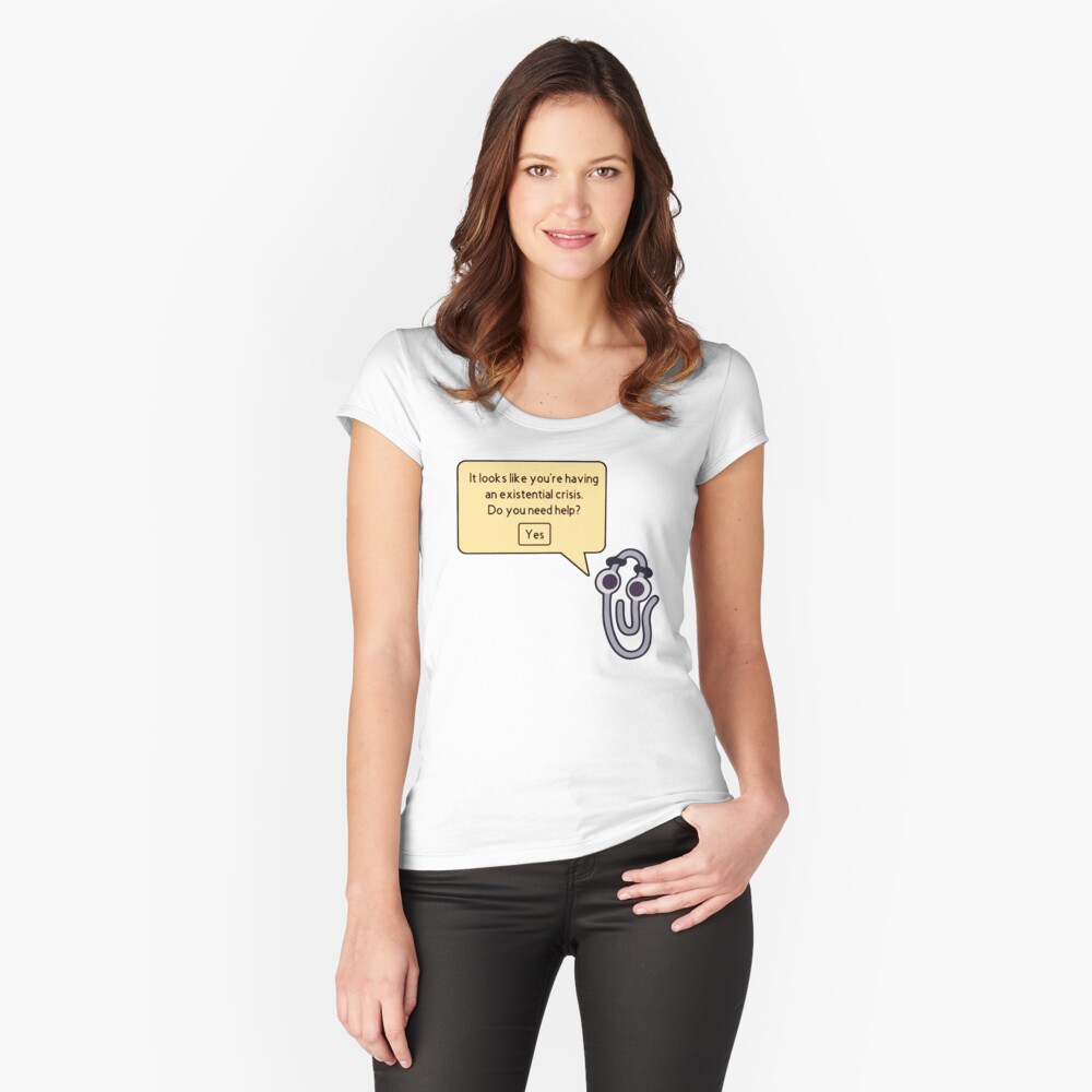 "Clippy the Paperclip Paper clip Funny meme" Sticker for Sale by ...