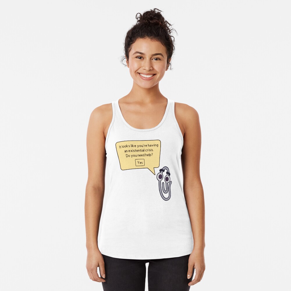 "Clippy the Paperclip Paper clip Funny meme" Sticker for Sale by ...