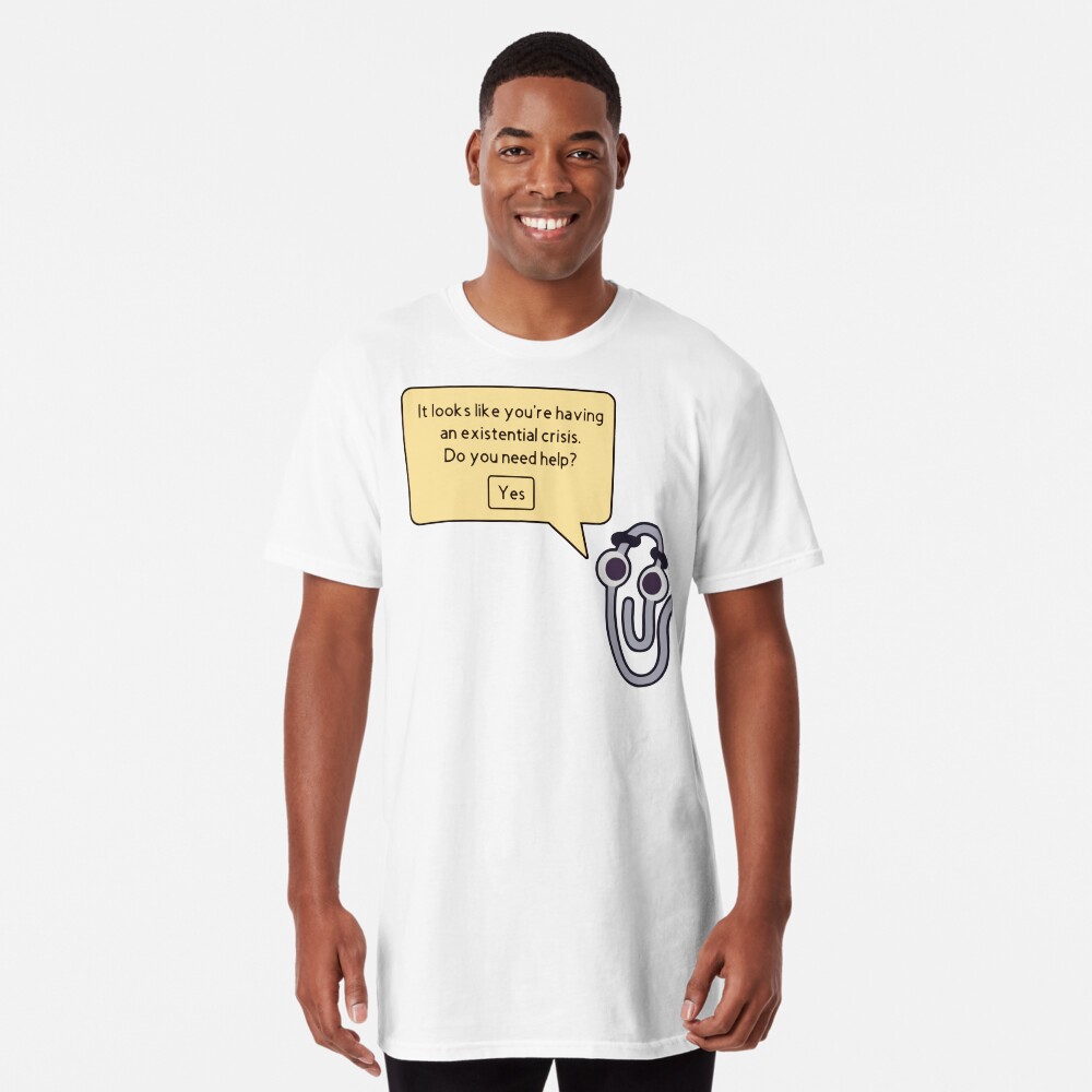 "Clippy the Paperclip Paper clip Funny meme" Sticker for Sale by ...