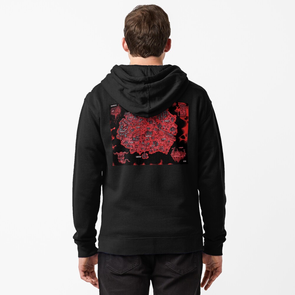 "Dorohedoro map - Sorcerers' world" Sticker for Sale by Melss-jpg ...