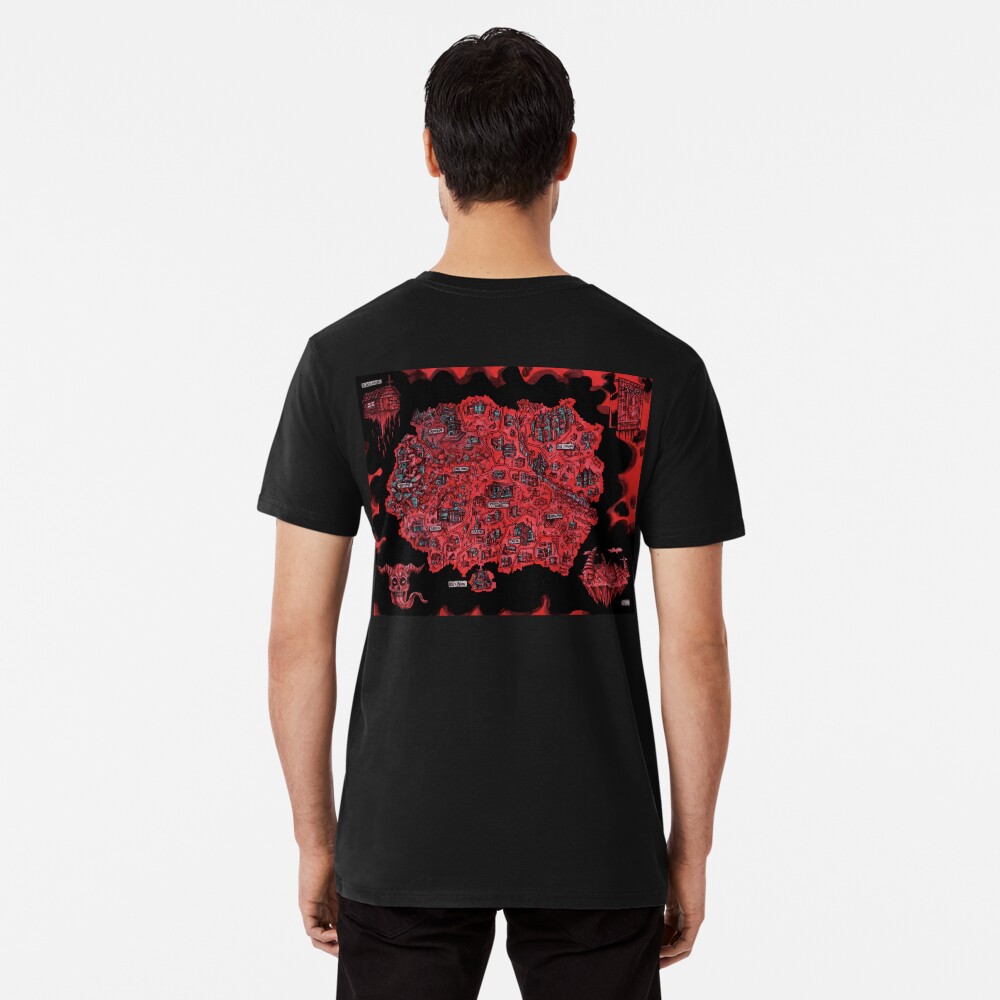 "Dorohedoro map - Sorcerers' world" Sticker for Sale by Melss-jpg ...