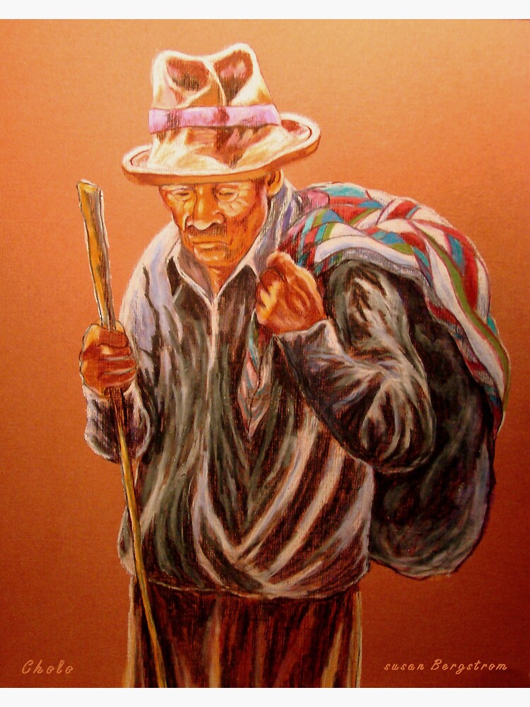 "Cholo" Art Print for Sale by susanbergstrom | Redbubble