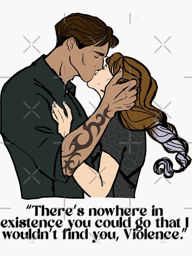 "Fourth Wing Xaden Riorson Quote" Sticker for Sale by baranskini ...