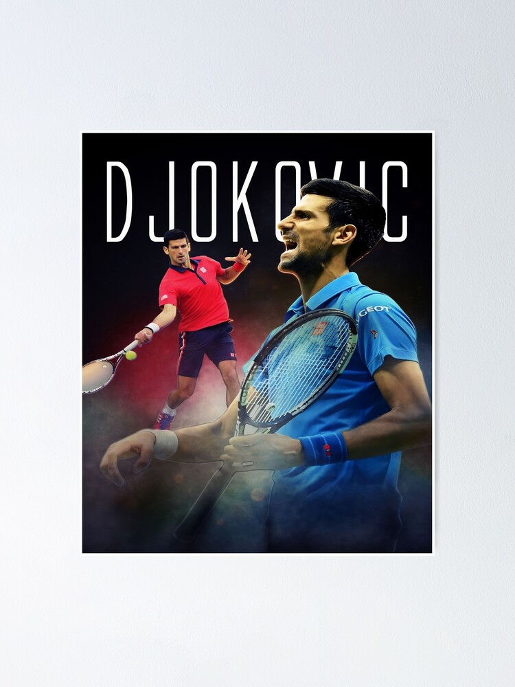 "Tenis Djokovic" Poster for Sale by lauryjacqui | Redbubble