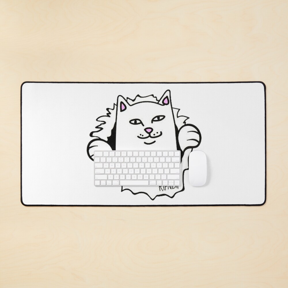 "hello cat" Sticker for Sale by MylesGrimes | Redbubble