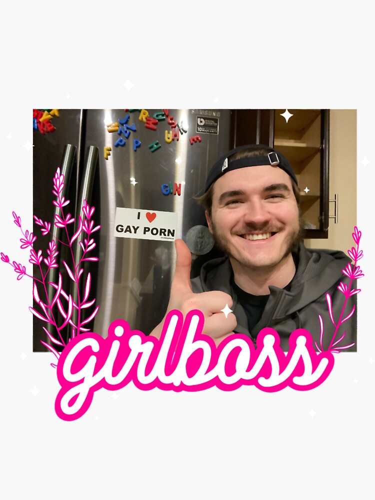 "jschlatt girlboss" Sticker for Sale by joieri | Redbubble